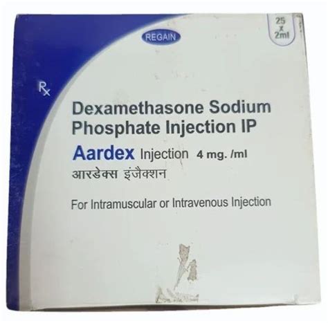 Aardex Dexamethasone Sodium Phosphate Injection 4 Mgml At ₹ 80vial