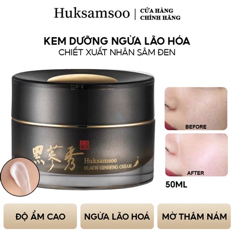 Kem Dưỡng Chiết Xuất Nhân Sâm Đen Huksamsoo Black Ginseng Cream – THẾ ...