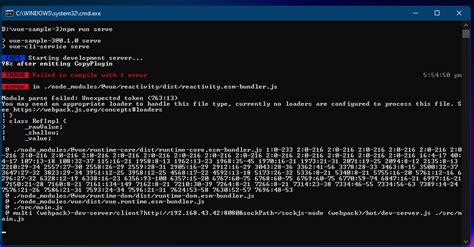 Javascript When I Create A Project Using Vue 2 No Problems Occur