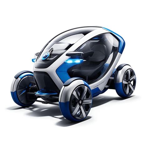 Premium Ai Image Isolated Of An Innovative Mini Mobility Future Prod
