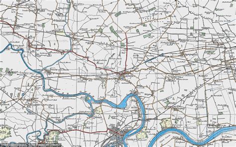 Historic Ordnance Survey Map Of Howden 1924 Francis Frith