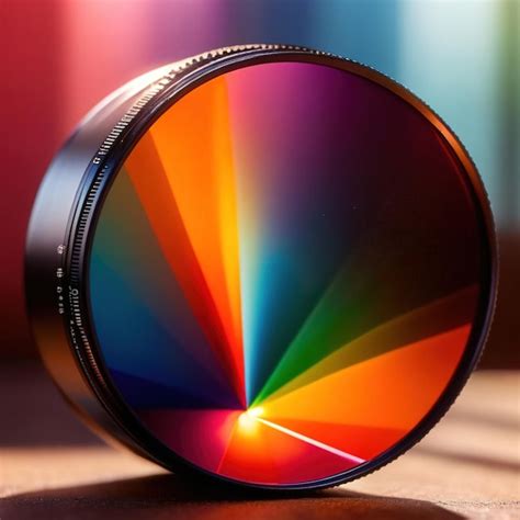 Premium Photo Prism Dispersing Light Into Bright Vivid Spectrum