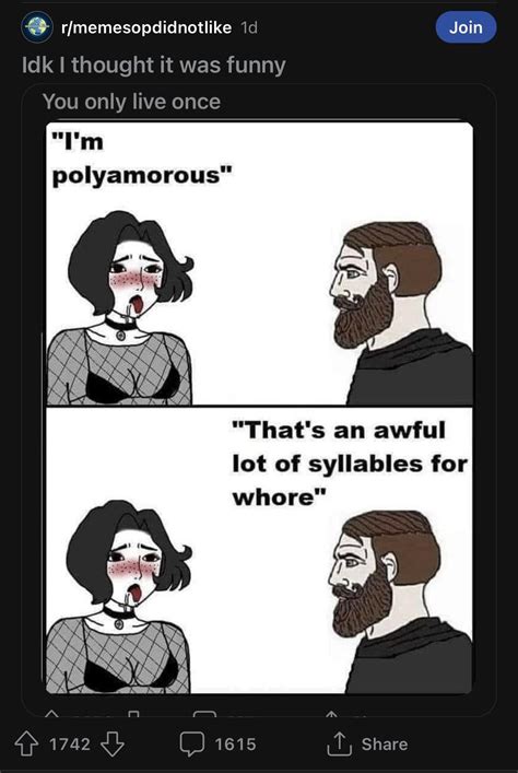 Yes Being Polyamorous Being A Sex Crazed Cheating Whore R