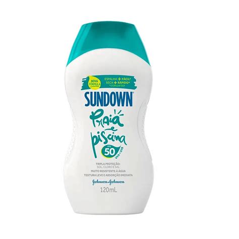 Protetor Solar Sundown FPS Ml Shopee Brasil
