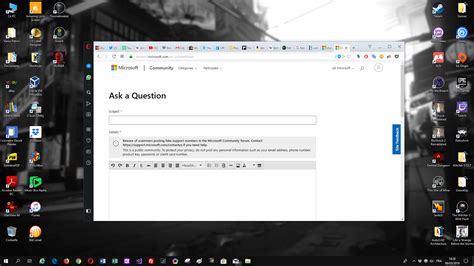 blue border around my internet browsers active windows microsoft