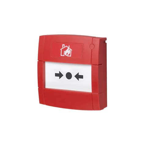 Kac Red Call Point 470 Ohms Led Surface Glass Videcon