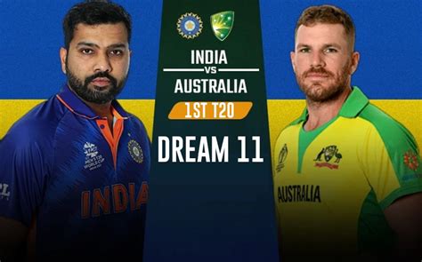 Aus Vs Ind Dream11 Prediction Australia Vs India 1st T20 On Tuesday