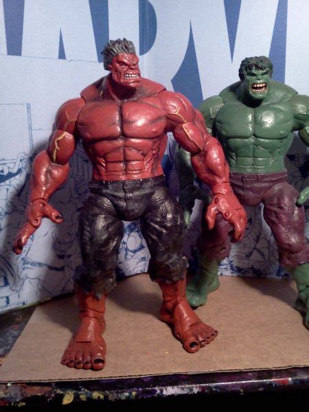 Red Hulk Marvel Legends Custom Action Figure