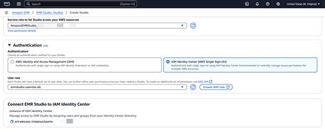 使用 Amazon EMR Studio 设置可信身份传播 AWS IAM Identity Center