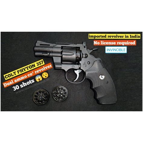 Umarex Colt Python 357 Pellet And Bb 177cal 45mm Air Revolver