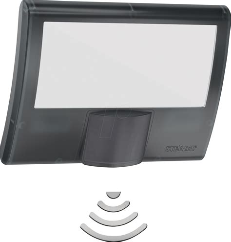 Steinel 012076 Flood Light Xled Home Curved Anthracite At Reichelt