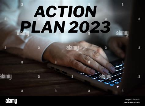 Writing Displaying Text Action Plan 2023 Conceptual Photo To Do List