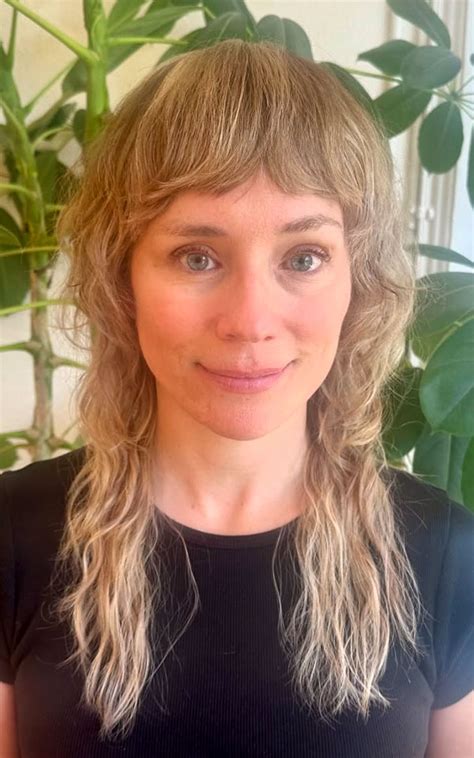 50 Shag Haircuts With Bangs Burnt Orange Long Shaggy With Wispy Ends