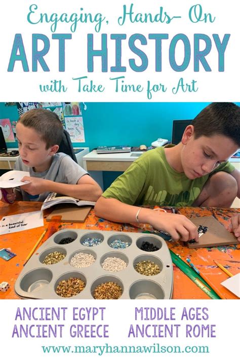 Engaging Hands On On Art History Lessons With Take Time For Art Art
