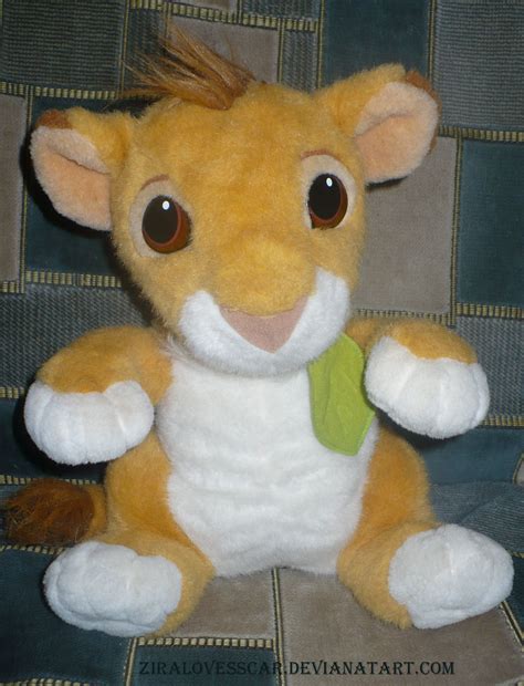 Mattel Plush Simba Talks By Ziralovesscar On Deviantart