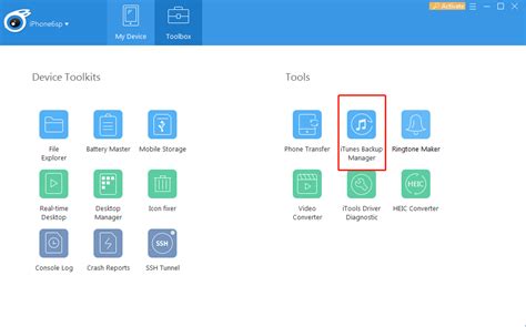 Itools New Updates One Click Backup Iphone To Computer