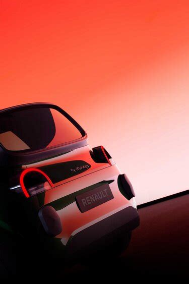 Twingo Prototype Citadine 100 électrique Renault
