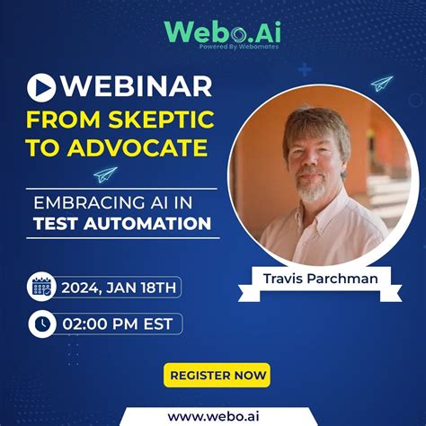 Register For Our Webinar On Qa Automation Webomates Inc Posted On