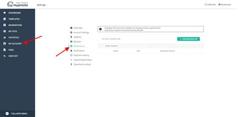 Manage Moderators