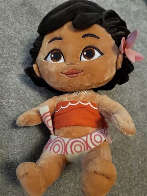 Walt Disney Store Moana Plush Soft Toy Pixar Cuddly Figure Doll Pacific