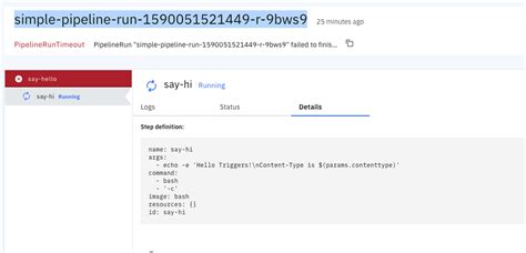 Dashboard Shows Timed Out Pipelineruns Taskruns As Running Issue