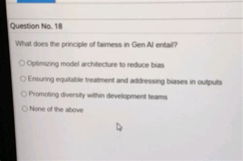 Question No 18 What Does The Principle Of StudyX