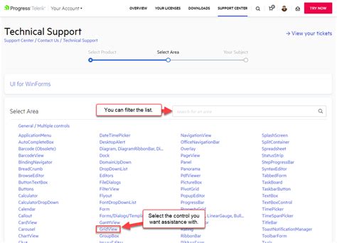 How To Get The Most Out Of The Telerik Ui For Winforms Support Telerik Ui For Winforms