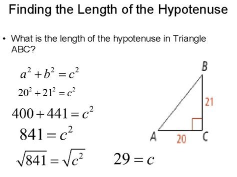 Pythagorean Theorem And Its Converse Pythagorean