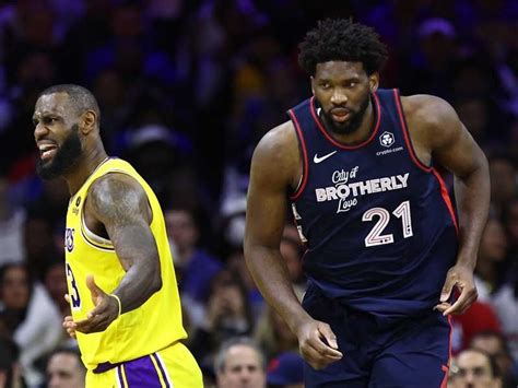 Embiid Posts Triple Double As 76ers Wallop Lakers