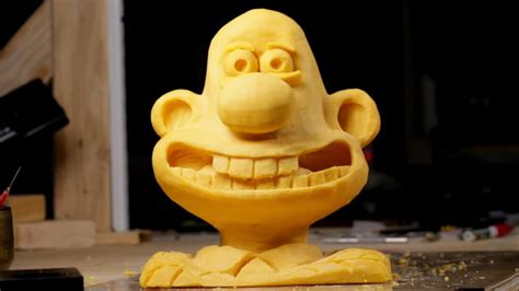 Start Your Monday With A ‘wallace And Gromit 40 Lb Stop Motion Cheese Sculpture Solidsmack