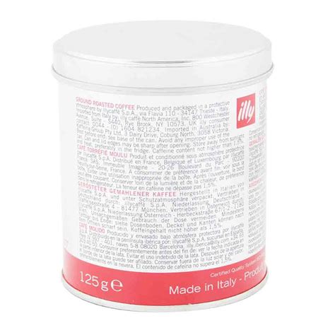 Café Illy Molido Tostado 125 Gr Disco