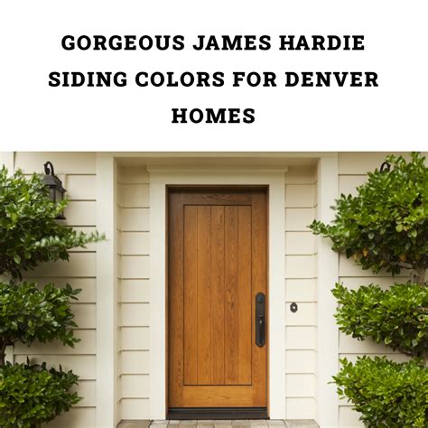 Gorgeous James Hardie Siding Colors For Denver Homes