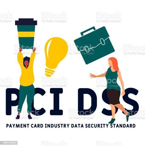 Pci Dss 지불 카드 산업 데이터 보안 표준 약어 고객에 대한 스톡 벡터 아트 및 기타 이미지 고객 금융 두문자어