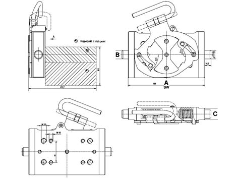 Rockinger Adapterplatte Lochbild 140x80mm Mastar Shop