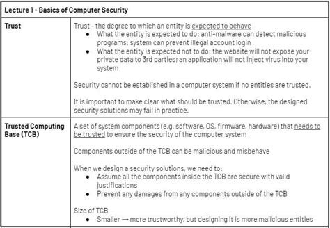 Ntu Cz4062 Comp Security Ultimate Notes Hobbies And Toys Books And Magazines Assessment Books On