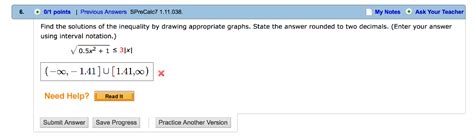Solved Find The Solutions Of The Inequality By Drawing Chegg