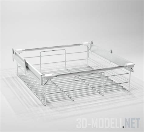 3D модель – Выдвижная корзина