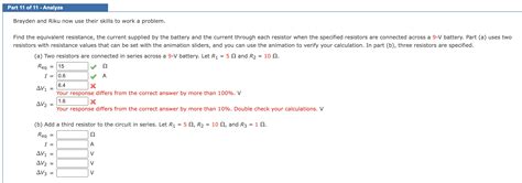 Solved A Two Resistors Are Connected In Series Across A Chegg Com
