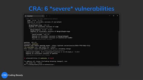 Create React App Alternative 5 Times Leaner 0 Vulnerabilities By