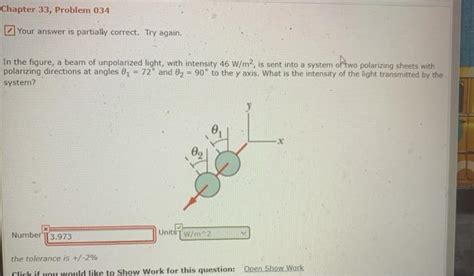 Solved Chapter 33 Problem 034 Your Answer Is Partially