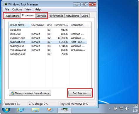 Windows 7 Vs Ubuntu 1204 How To Kill End Programs And Processes