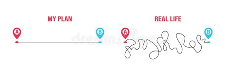 Plan Reality Vs Stock Illustrations 79 Plan Reality Vs Stock