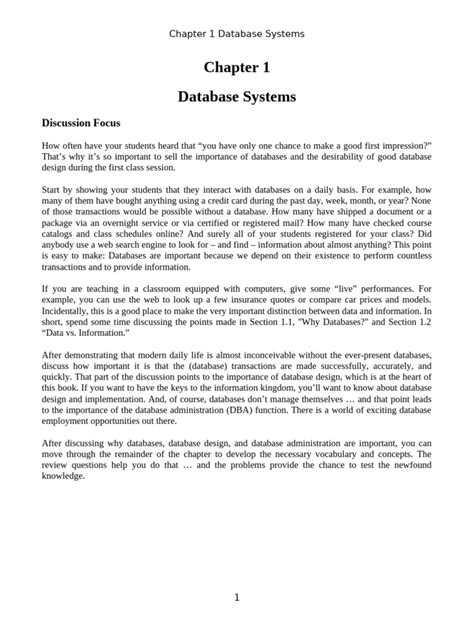 Sample Solution Manual Database Systems Design Implementation And Management Pdf Databases