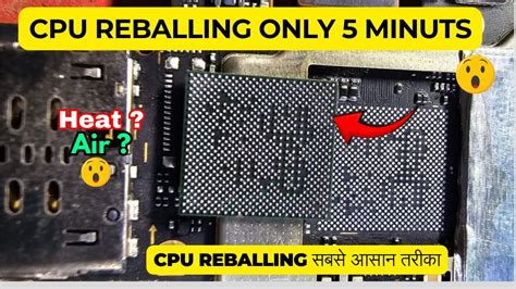 Cpu Reballing Tricks Mtk Qualcomm Cpu Reballing Youtube