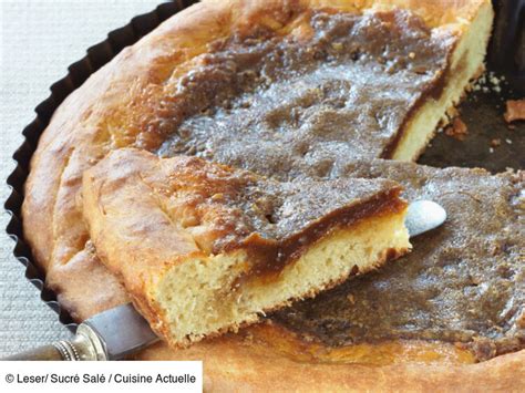 Tarte au sucre ardennaise découvrez les recettes de Cuisine Actuelle