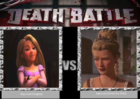 Rapunzel Tangled Vs Rapunzel Shrek The Third By Adamhatson On