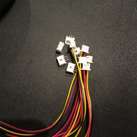 10 пар комплект Штекерный гнездовой разъем Микро Jst 1 25 ММ 3pin 26awg гнёзда в комплекте