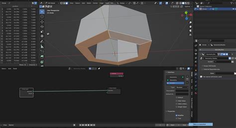 How To Scale Just One Part Of A Mesh With Geometry Nodes Materials And Textures Blender