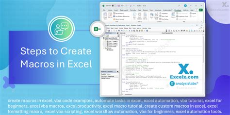 How To Create Macros In Excel A Step By Step Guide To Automating Tasks Excel
