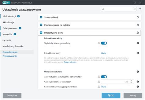 interaktywne alerty eset endpoint antivirus 11 pomoc online eset
